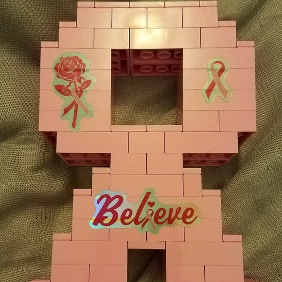 Lego, custom build, custom built, breast cancer | Accessories | Lego ...